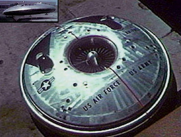 Supersonični disk model AVRO na kome su Amerikanci počeli da rade još ...